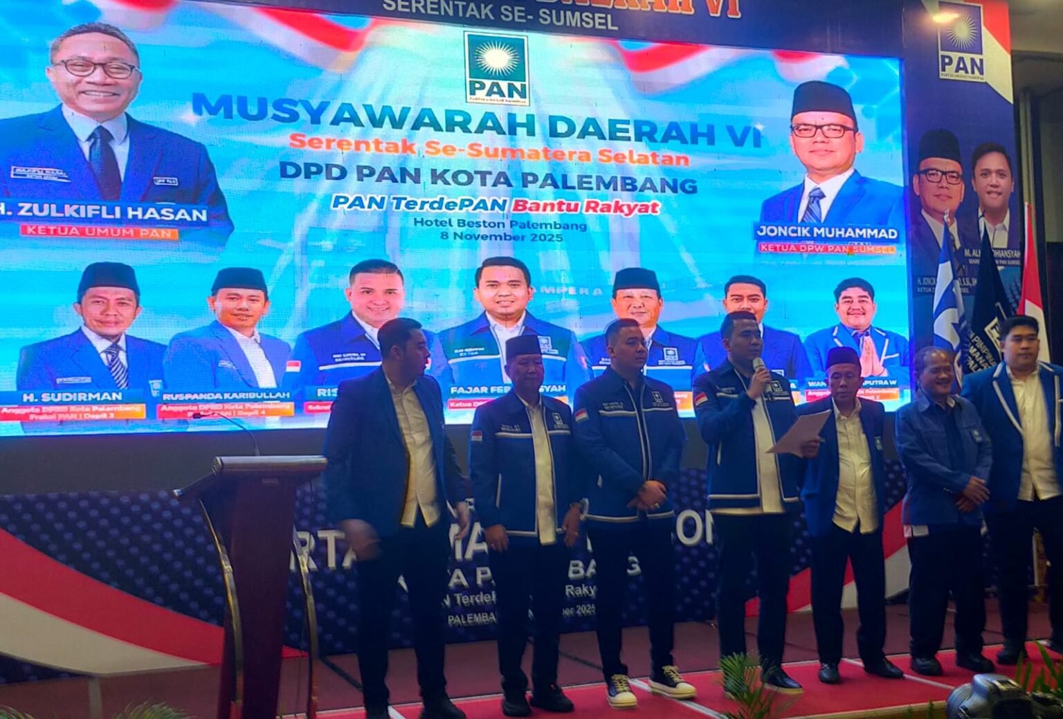 Fajar Febriansyah Terpilih Menjadi Ketua DPD PAN Kota Palembang 2025 ...